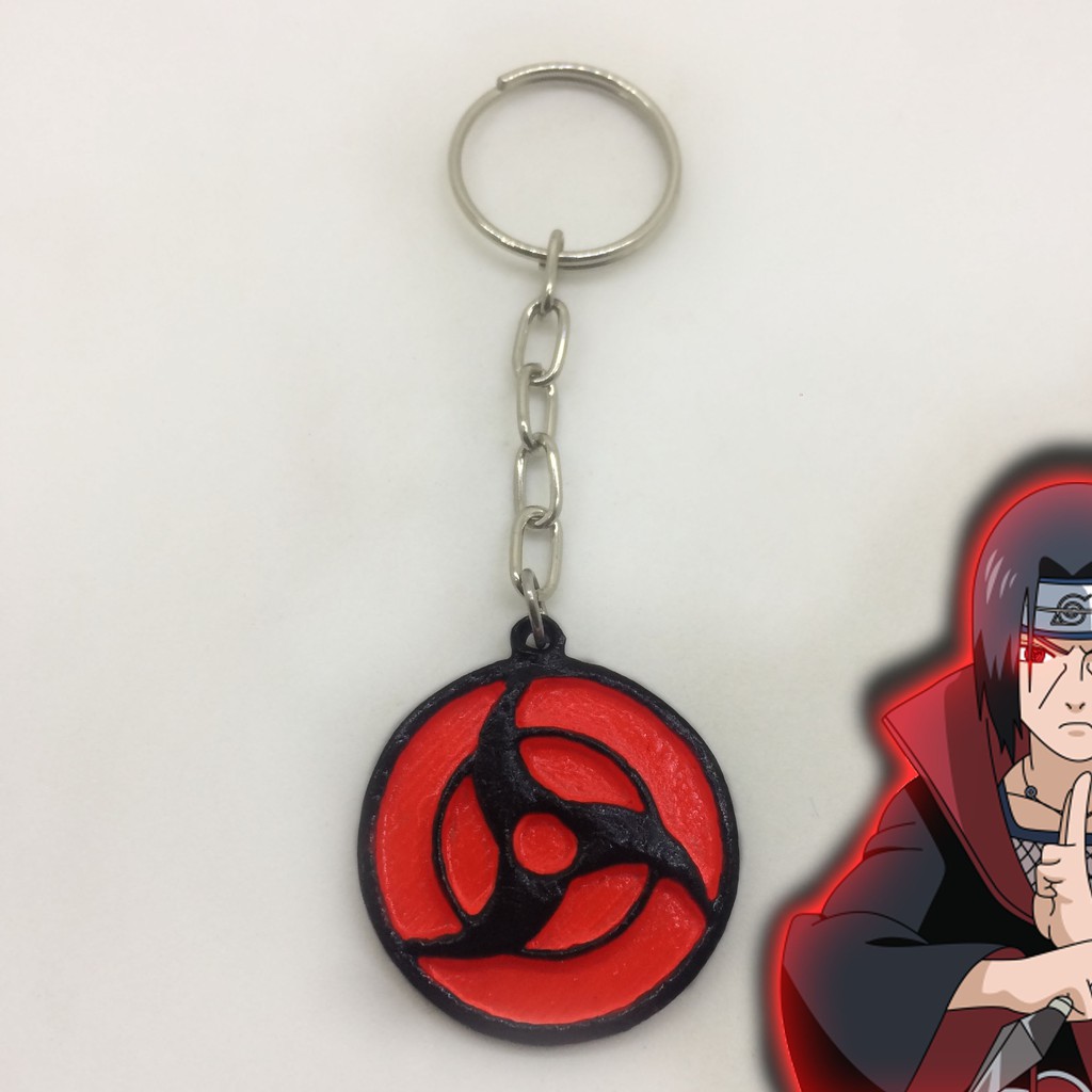 CHAVEIRO:MANGEKYOU SHARINGAN ITACHI UCHIRA | Shopee Brasil