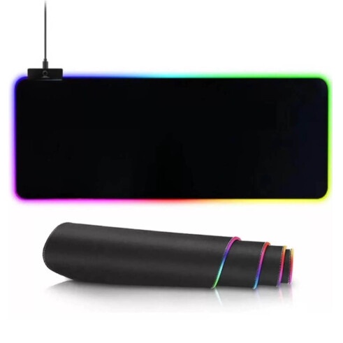 Mouse Pad Gamer Grande com Led RGB 7 Cores 30cm x 80cm Exbom - MP ...