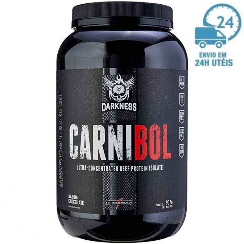 Proteína Carnibol 907g Whey Protein da Carne - IntegralMedica Darkness ...