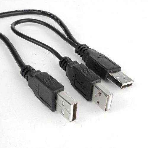 Cabo Y Usb A Macho X P/ 2 Usb A Macho P/ Gaveta Externa | Shopee Brasil