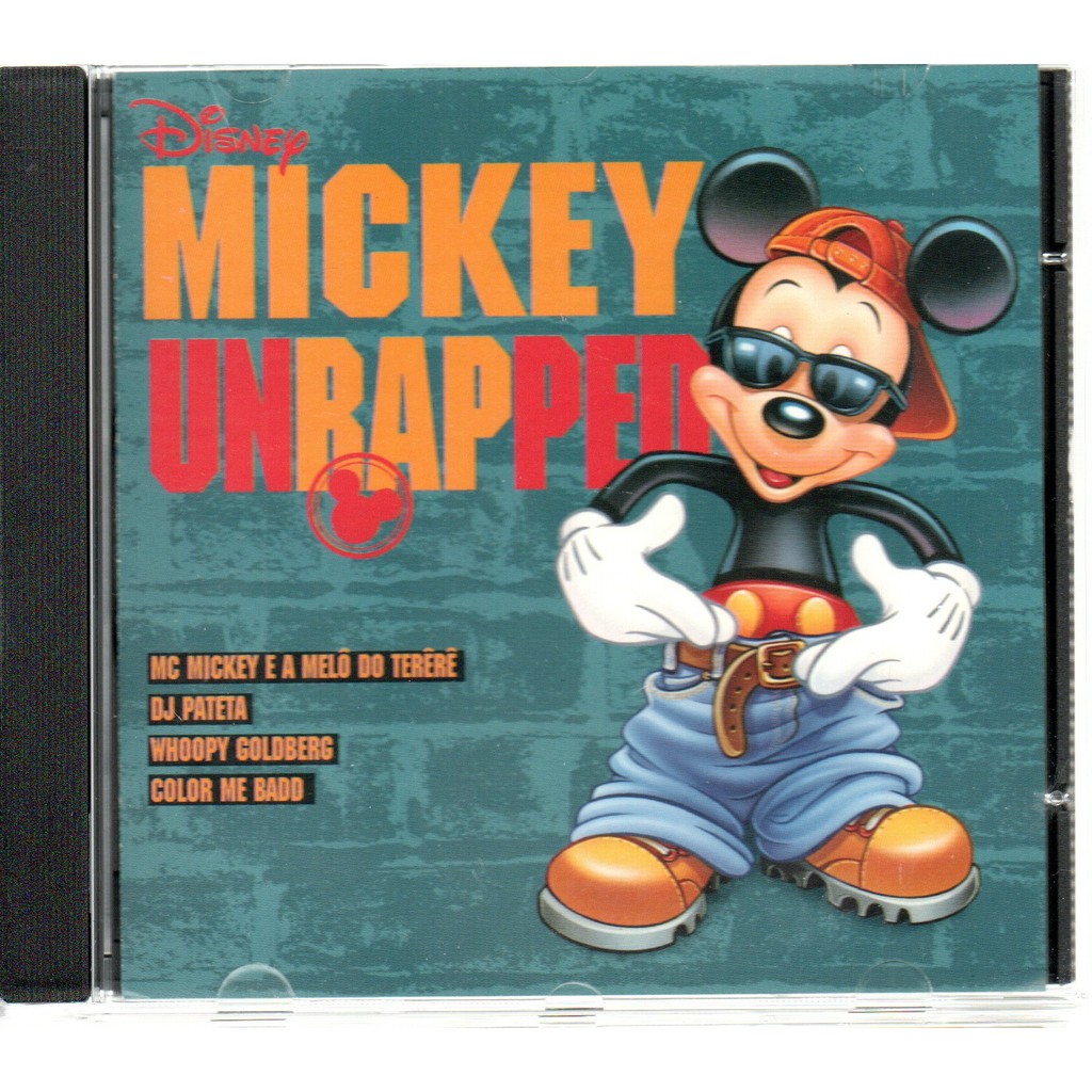 CD MICKEY MOUSE - MICKEY UNRAPPED ( NATASHA RECORDS ) | Shopee Brasil