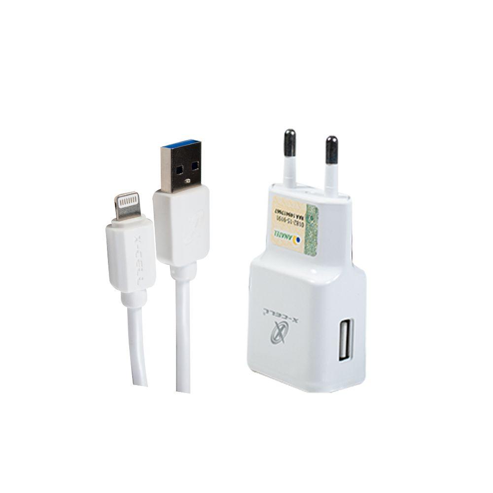 Kit Carregador Lightning Flex X-Cell XC-KIT-IP | Shopee Brasil