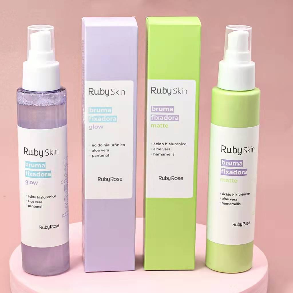Bruma Fixadora Ruby Skin Basics Matte e Glow | Shopee Brasil