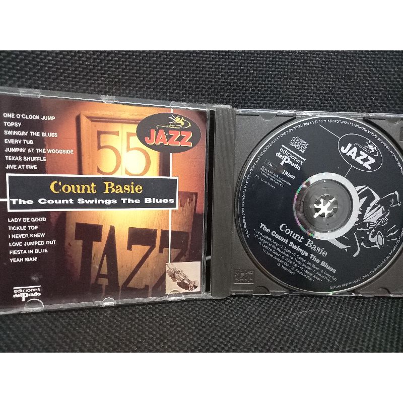 Cd Count Basie - The Count Swings The Blues - Jazz (Importado Espanha) | Shopee Brasil