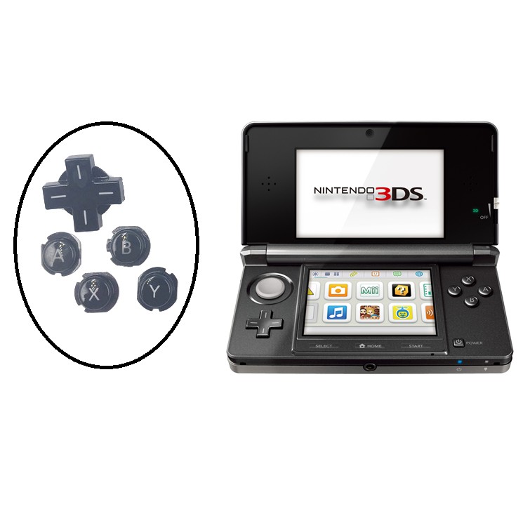 Botões Para Nintendo 3ds - Botões De Reposição | Shopee Brasil