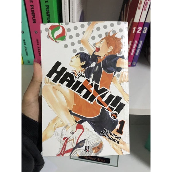 MANGÁ DE HAIKYUU! - Volume 1 (JBC) | Shopee Brasil