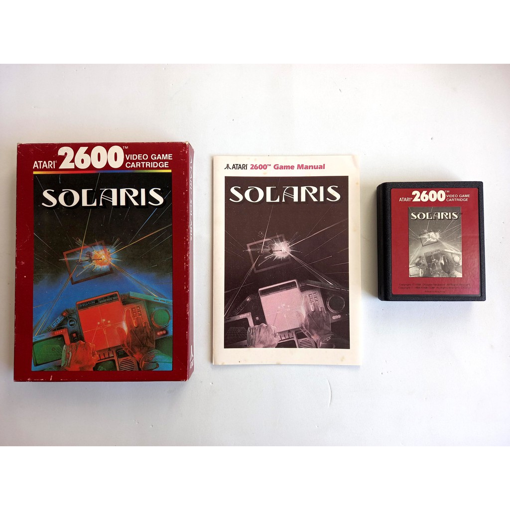 Jogo Solaris Atari 2600 Completo | Shopee Brasil