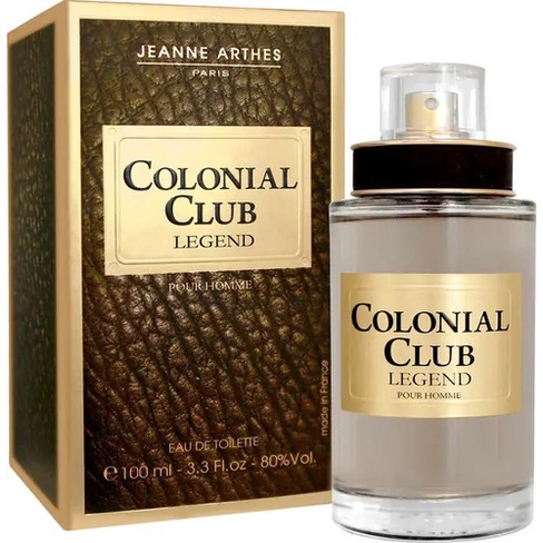 Perfume Colonial Club Legend Pour Homme 100 ml - Selo ADIPEC | Shopee ...