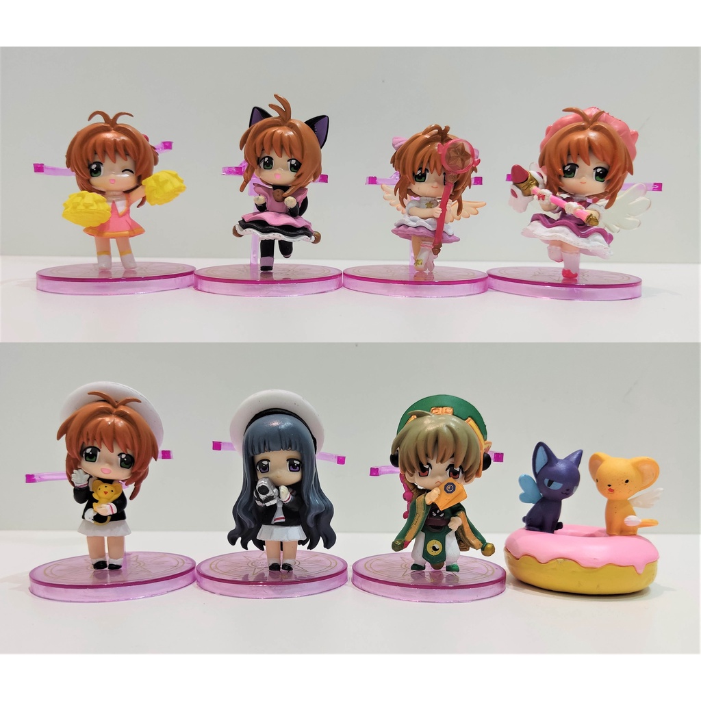 Action Figure Sakura Card Captors 6 cm Sakura Kinomoto Tomoyo Daidouji ...