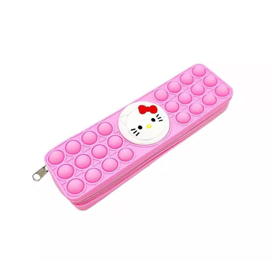 Estojo Hello Kitty Pink Pop It Fidget Toy Bublle Exclusivo | Shopee Brasil