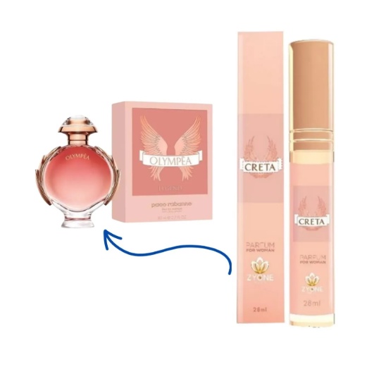 Perfume Feminino Zyone - Creta - Eau De Parfum - 28ml - Alta Fixação ...