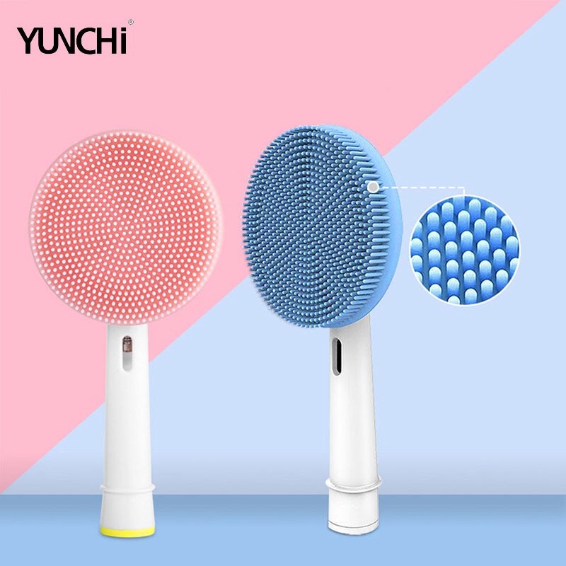Facial Cleansing Brush Head Suitable for Oral-B Electric Toothbrush ...