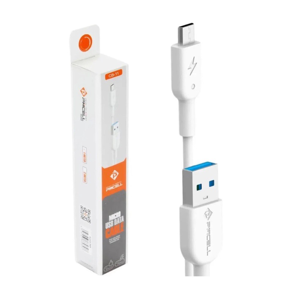 Cabo Celular Micro Usb V8 2m Metros Resistente Pmcell Cb-11 | Shopee Brasil
