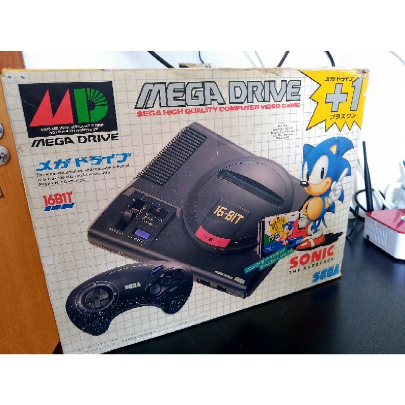 MegaDrive 1 japonês bundle sonic 1 | Shopee Brasil