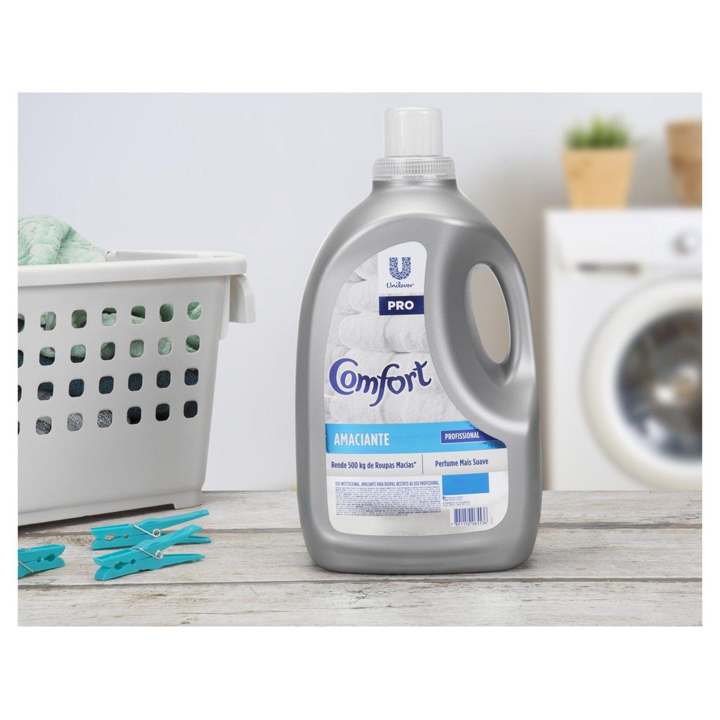 Amaciante Comfort Profissional Diluído Pro - 5L-Amaciante de roupa ...