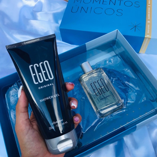 Kit Presente Egeo Original (3 itens) | Shopee Brasil