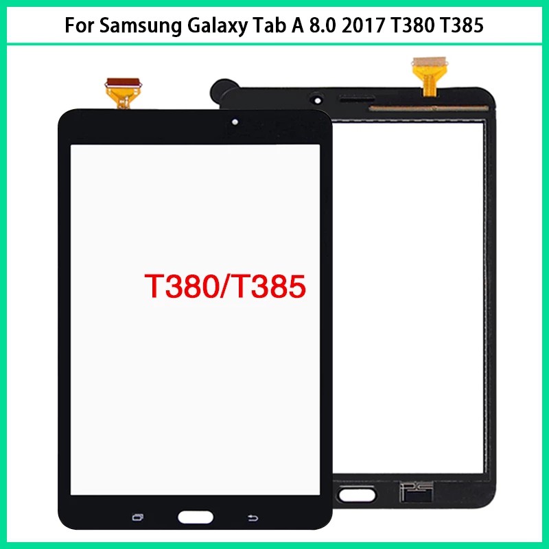 Para Samsung Galaxy Tab A 8.0 2017 SM-T380 T385 Digitalizador De Painel De Tela Touch ...