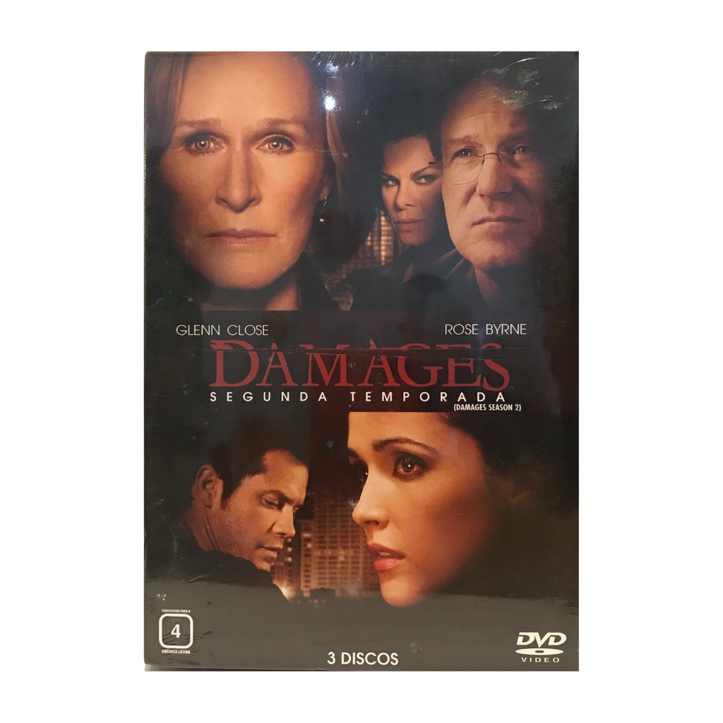 Box Damages Segunda Temporada 03 Dvds | Shopee Brasil