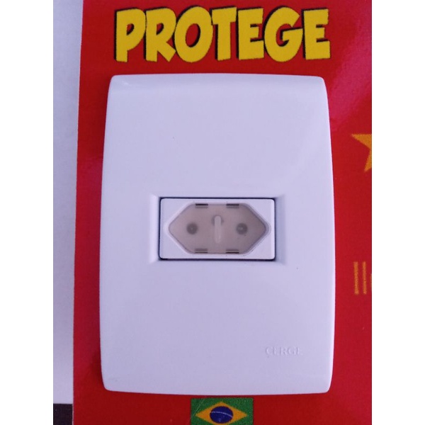 Protetor para Tomada bebê protege | Shopee Brasil