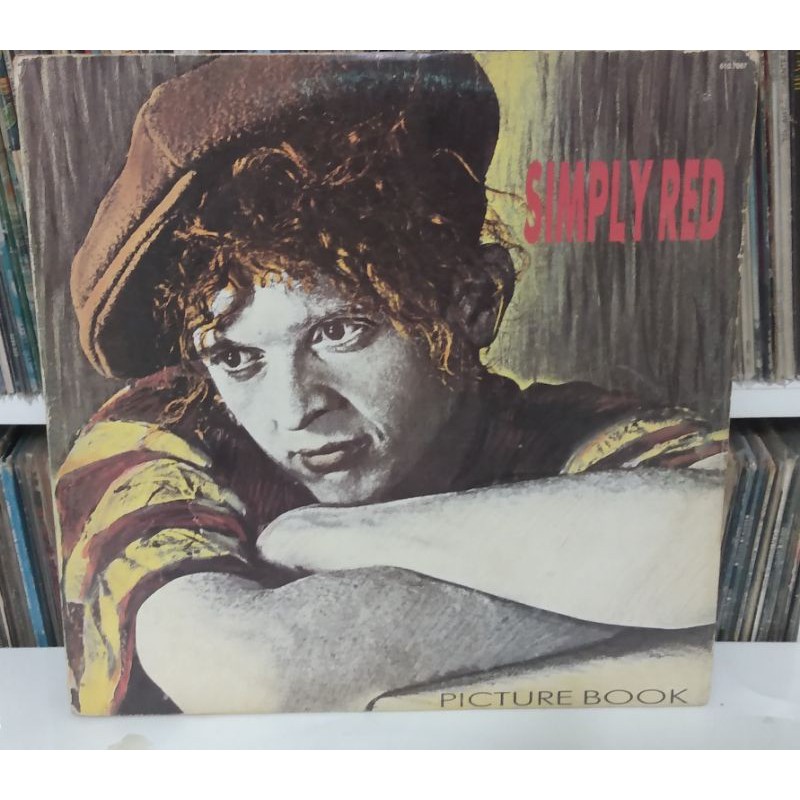 DISCO VINIL - LP - SIMPLY RED - PICTURE BOOK | Shopee Brasil