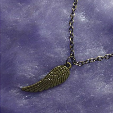 Colar de Asa/ Asa de Anjo/ Wing/ Estilo envelhecido | Shopee Brasil