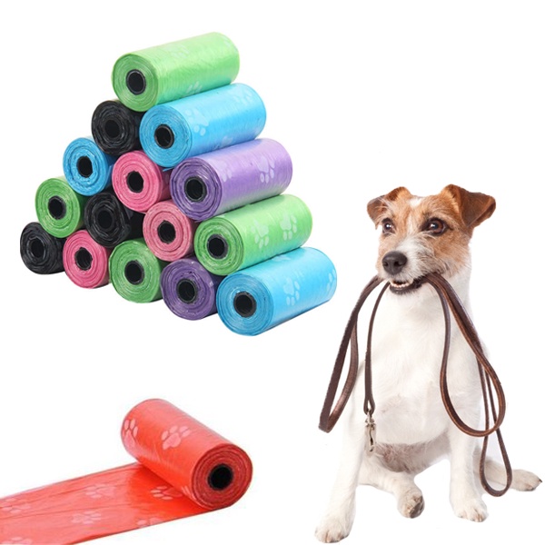 Rolos C/75 Sacos Higienicos Refil Cata Caca Fezes Cão Gato | Shopee Brasil