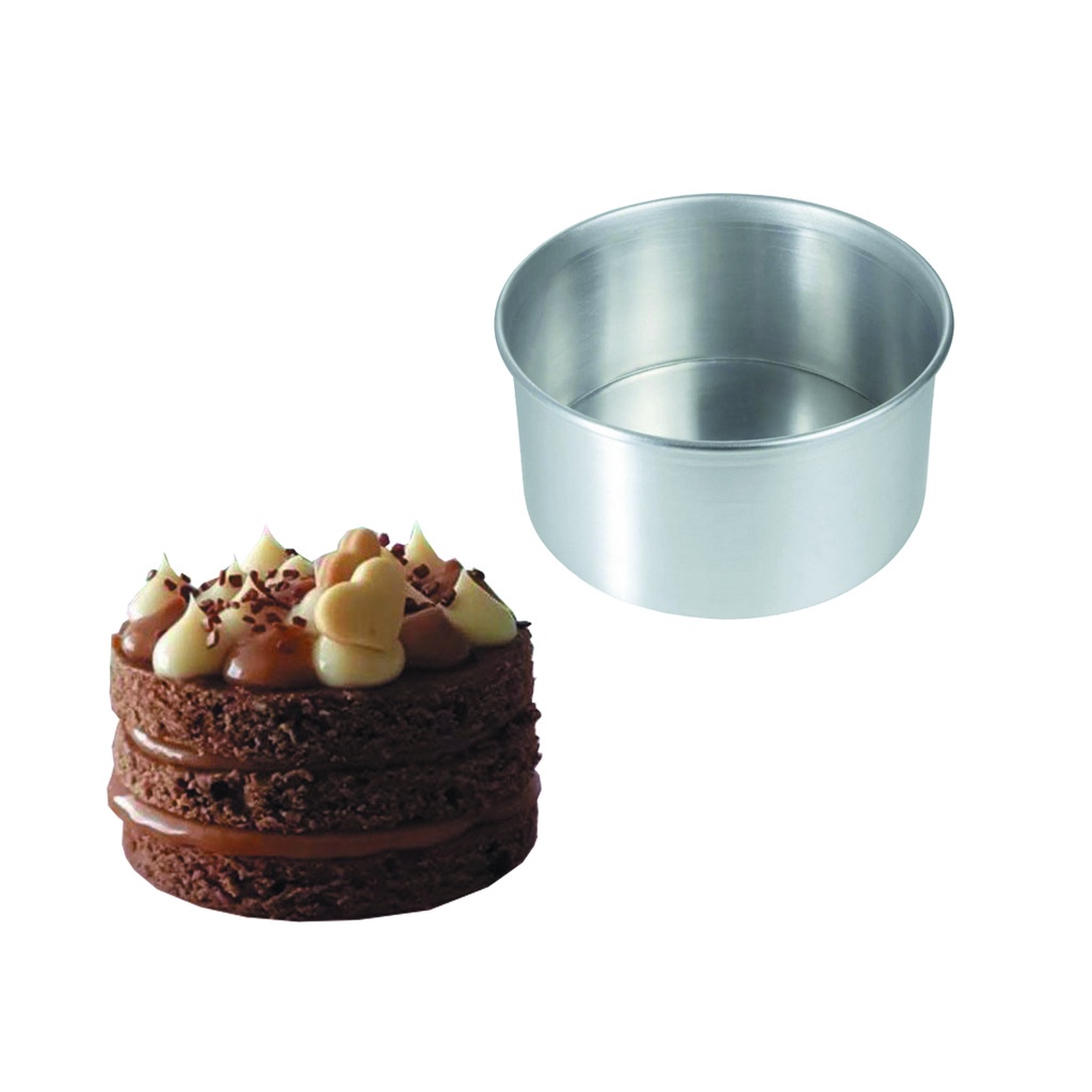 Forma Mini Bolo Nº9 Fundo Fixo (9x5cm) | Shopee Brasil