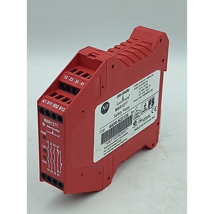 Relé de Segurança Allen Bradley MSR127T 440R-N23126 250V 5A | Shopee Brasil