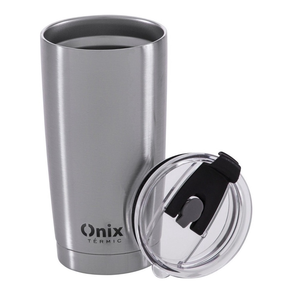 Copo Térmico Parede Dupla Em Aço Inox-onix Termic 580ml Premium ...