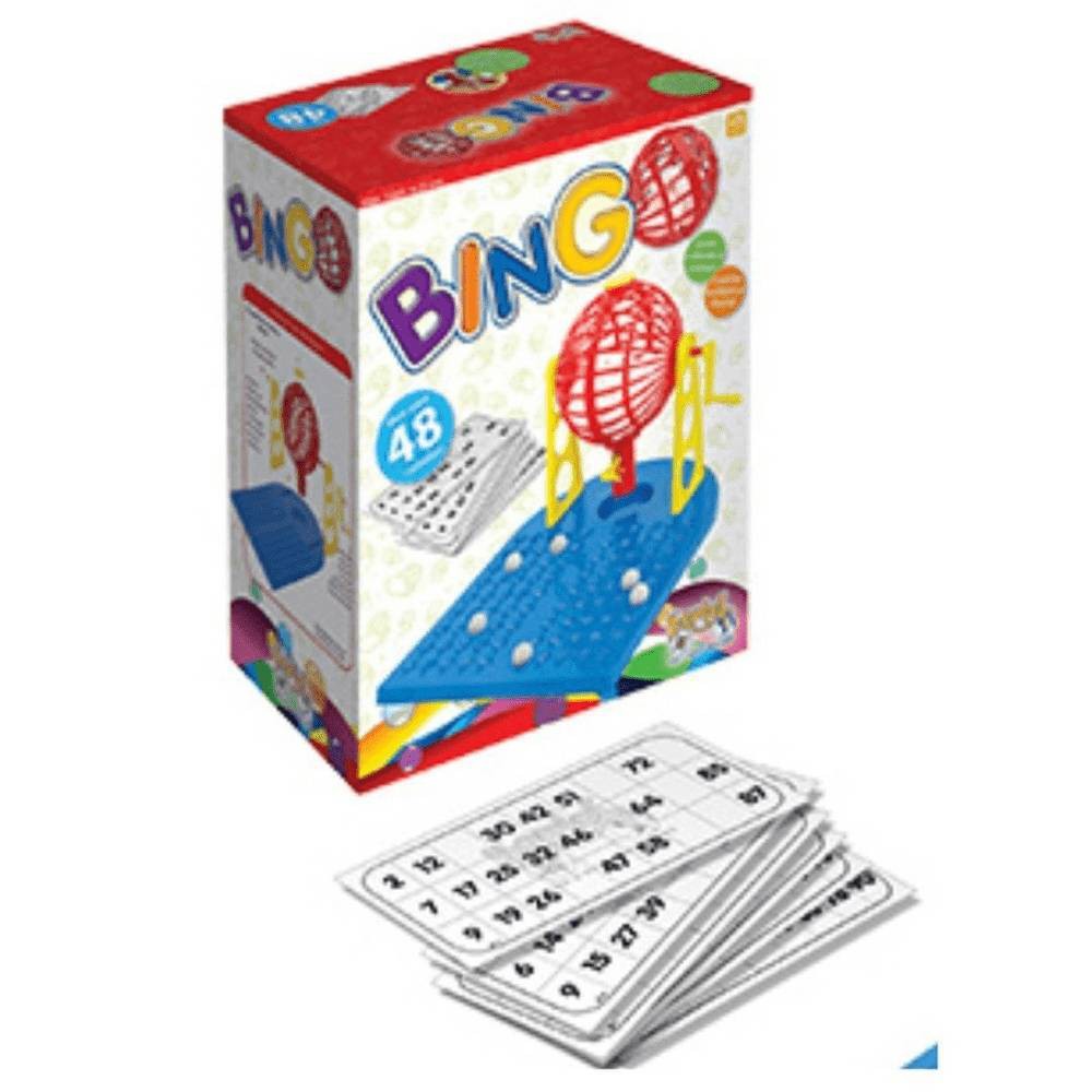Jogo Bingo 48 Cartela Com Globo Giratorio - Brinquedo Novo Lacrado ...