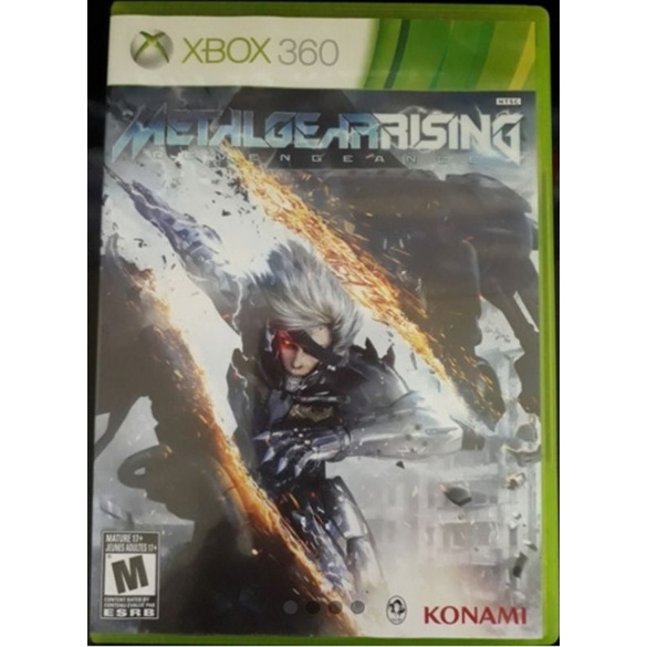 Jogo Metal Gear Rising. Original. XBox 360. Shopee Brasil