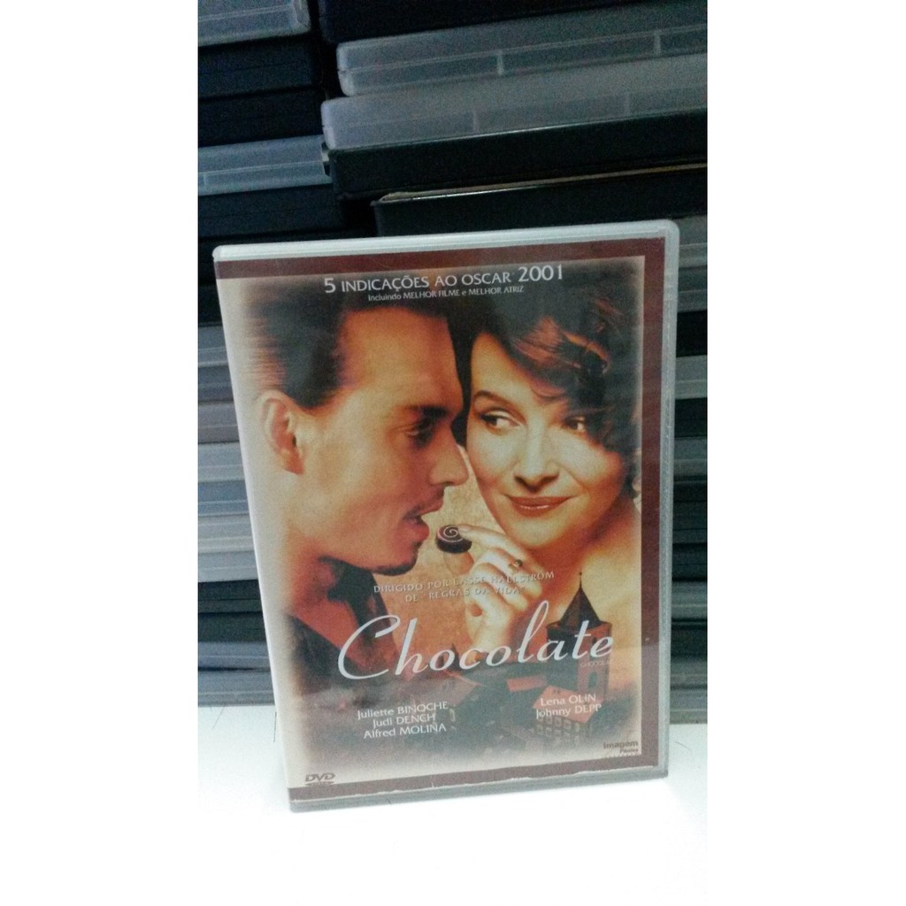 Dvd Original Filme Chocolate (johnny Deep - Judi Dench) | Shopee Brasil