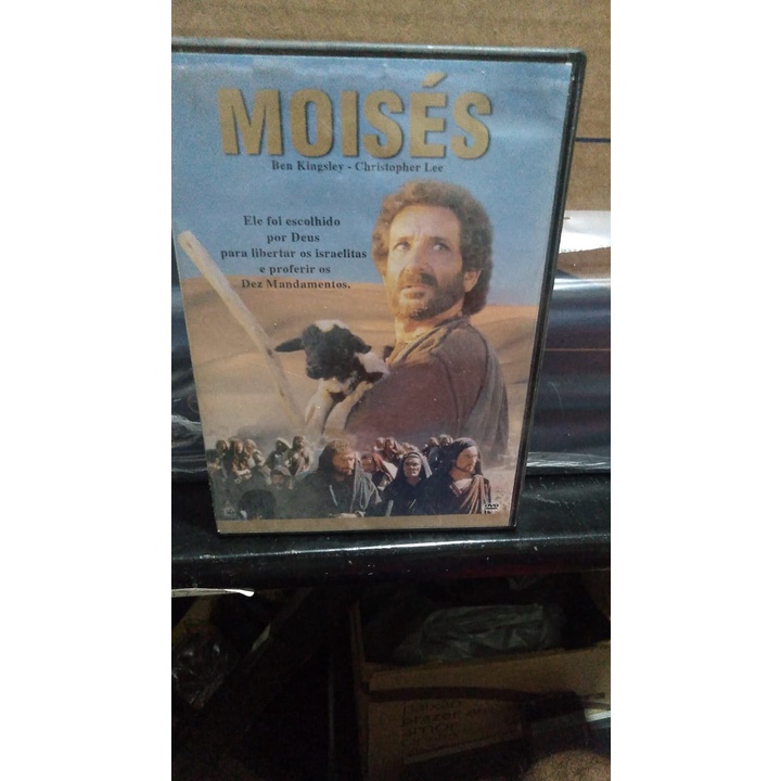 DVD Moisés Ben Kingsley Christopher Lee | Shopee Brasil