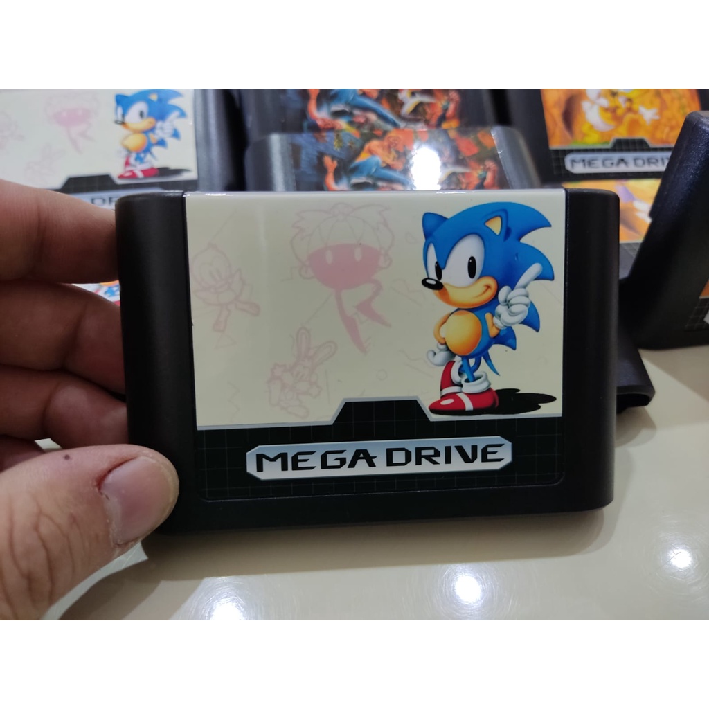 Cartucho de Mega drive escolha o título | Shopee Brasil