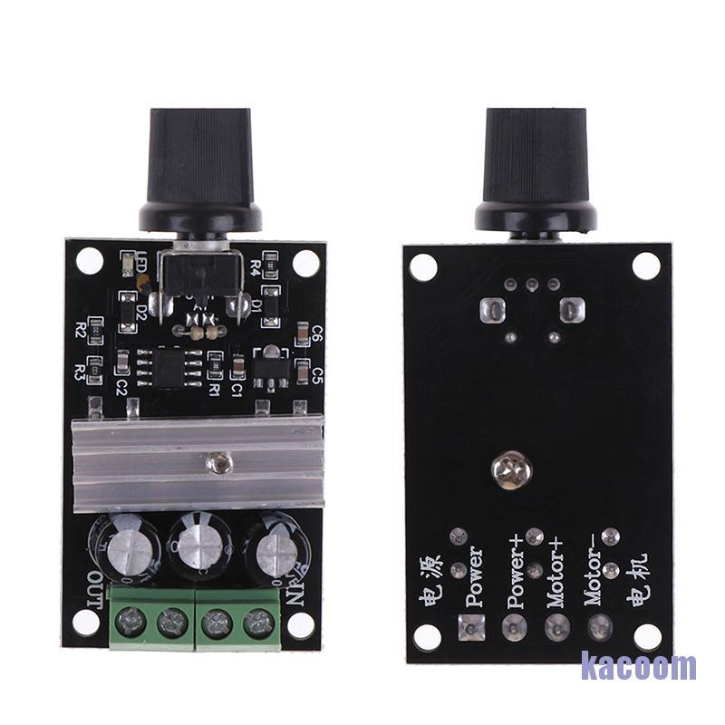 Regulador Controle Pwm Motor De Velocidade Ka Dc 6v 12v 24v 28vdc 3a 80w | Shopee Brasil