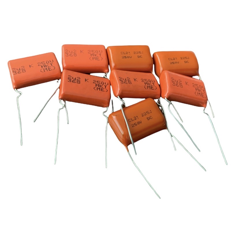 Capacitor Eletrolítico 2u2 250V (Kit com 8) | Shopee Brasil