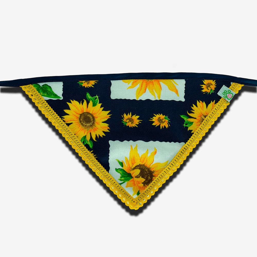 Mini Bandana Pet para Cachorro e Gato - Girassol | Shopee Brasil