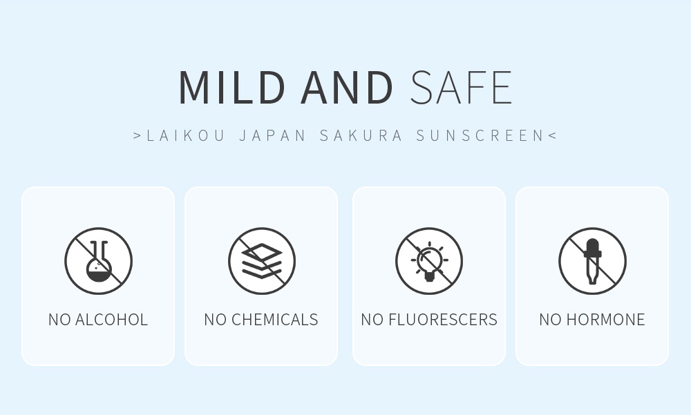 LAIKOU Japão Protetor Solar Branqueador Sakura Fps 50 PA + UV 50g | Shopee Brasil
