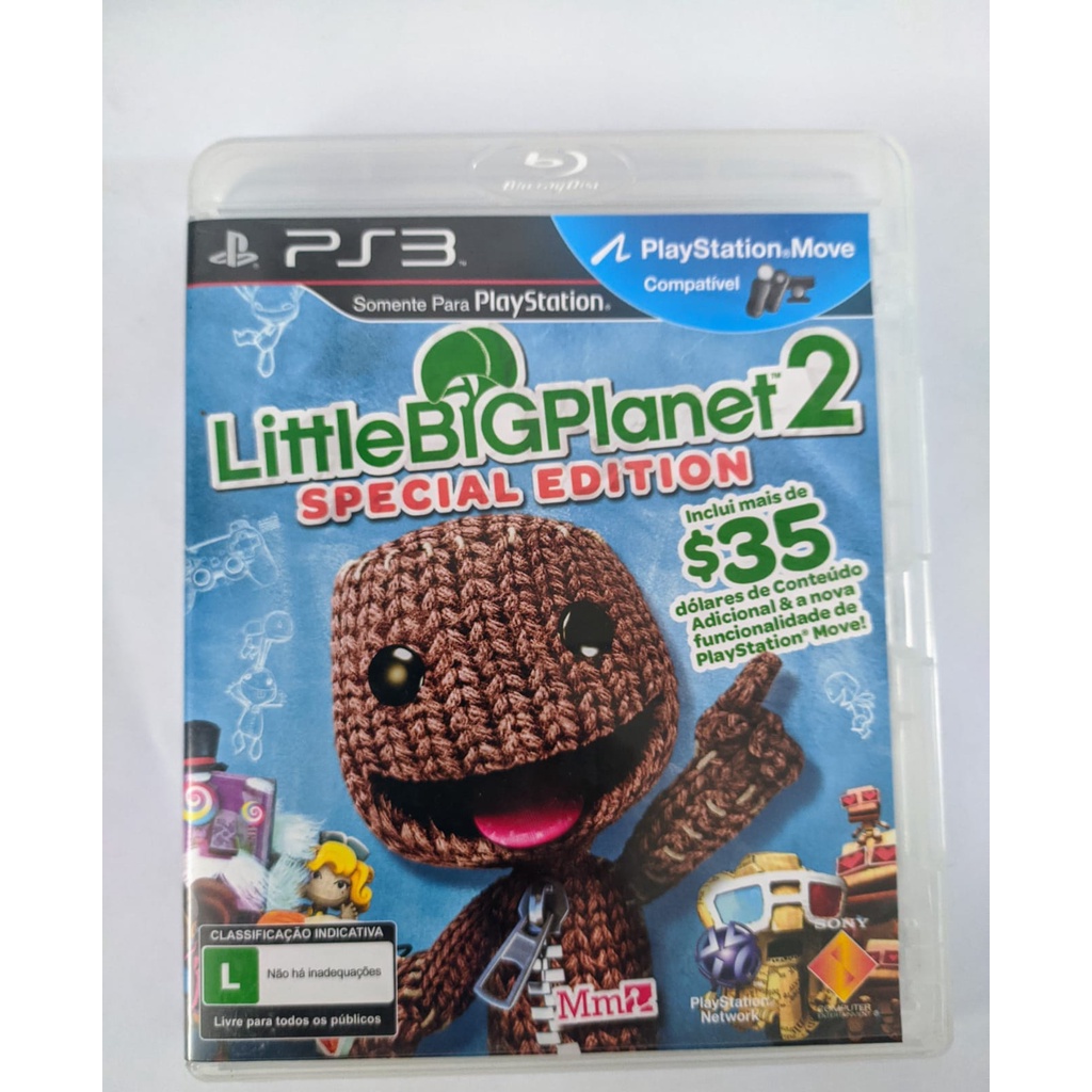 Little Big Planet 2 special edition PS3 Original Mídia Física - Pronta ...