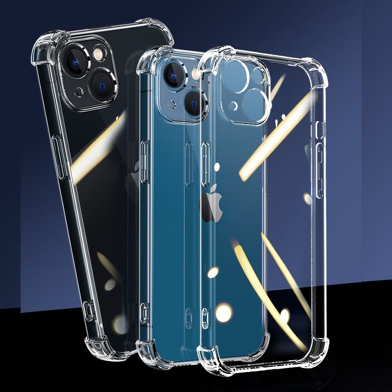 Capa transparente capinha TPU Anti Shock Impacto Para iPhone 13G 13 PRO 13 PRO MAX 13 MINI ...
