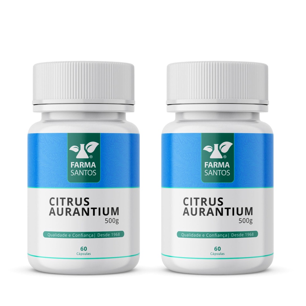 Kit 2 Citrus Aurantium 500Mg 60 Cápsulas Pronta Entrega | Shopee Brasil