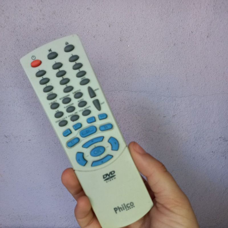 Controle Remoto Para Dvd Philco - Original USADO | Shopee Brasil
