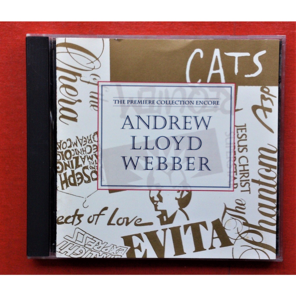 Cd Andrew Lloyd Webber - The Premiere Collection Encore | Shopee Brasil