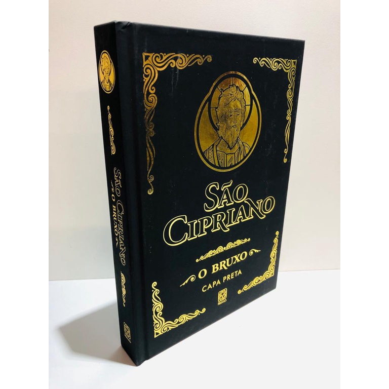 Livro São Cipriano O Bruxo - Capa Preta (Original) | Shopee Brasil