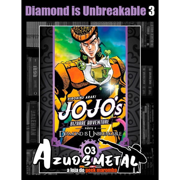 Jojo's Bizarre Adventure - Parte 4: Diamond is Unbreakable - Vol. 3 [Mangá: Panini] | Shopee Brasil
