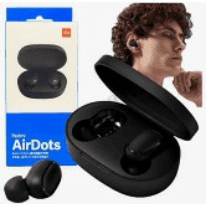 Fone de Ouvido Bluetooth Sem fio Xiaomi Redmi Airdots Original | Shopee Brasil