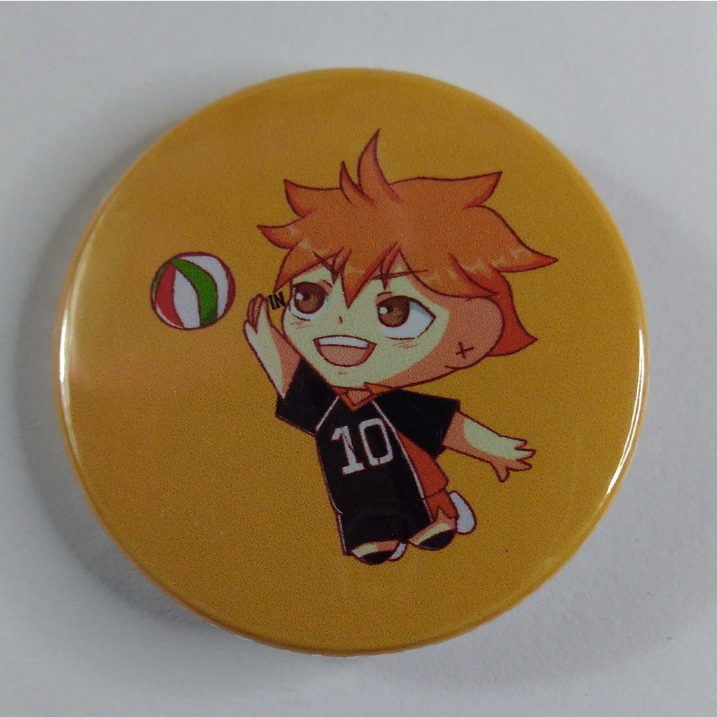 Button Hinata Shoyo - Anime Haikyuu!! | Shopee Brasil