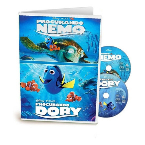 Dvd Procurando Nemo e Dory Duologia - 2 Dvd | Shopee Brasil