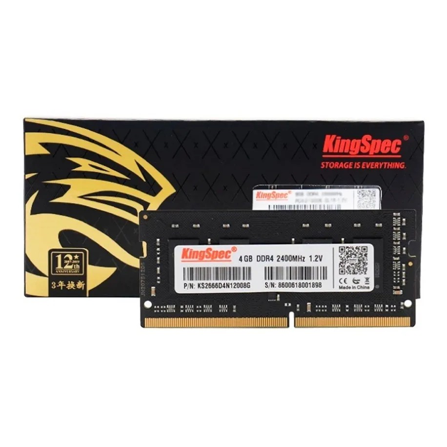 Memória RAM Notebook DDR4 Kingspec 4gb | Shopee Brasil