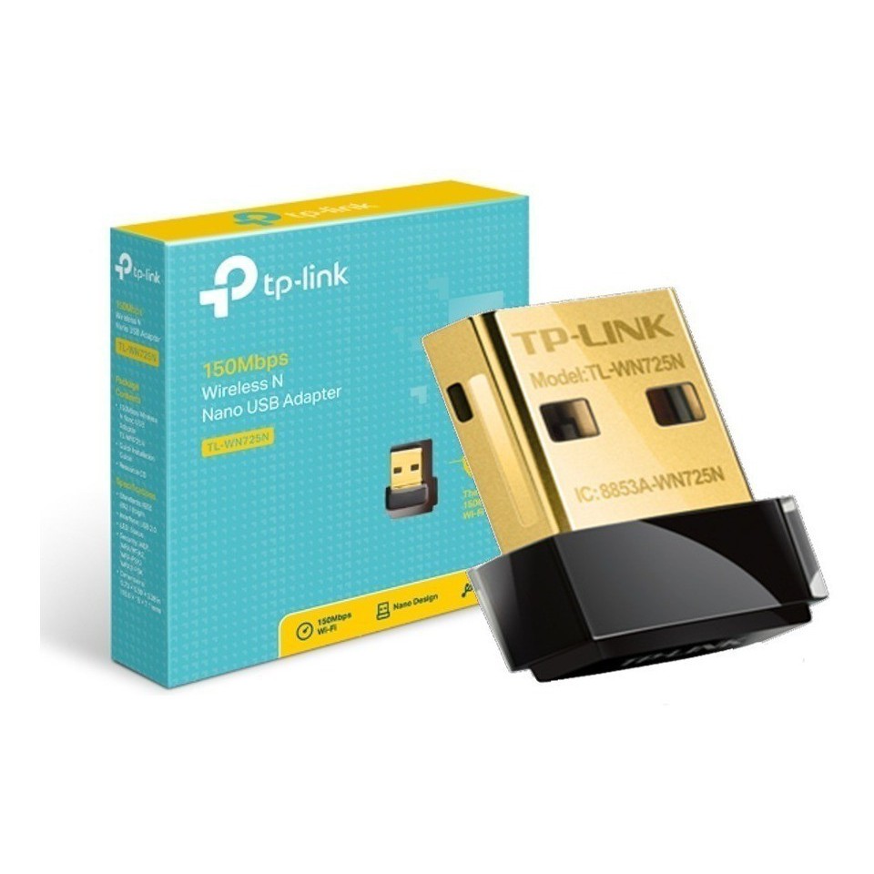Adaptador Usb Wireless Tp-link Tl-wn725n 150mbps - Faz a Boa!